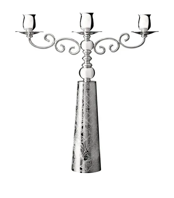 Christofle Jardin D'eden Three-light Candelabra - Silver