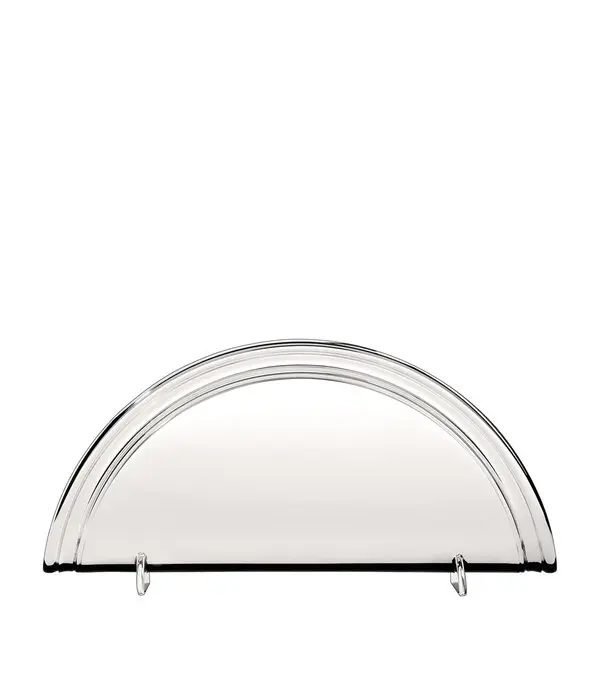 Christofle Plated Albi Napkin Holder - Silver
