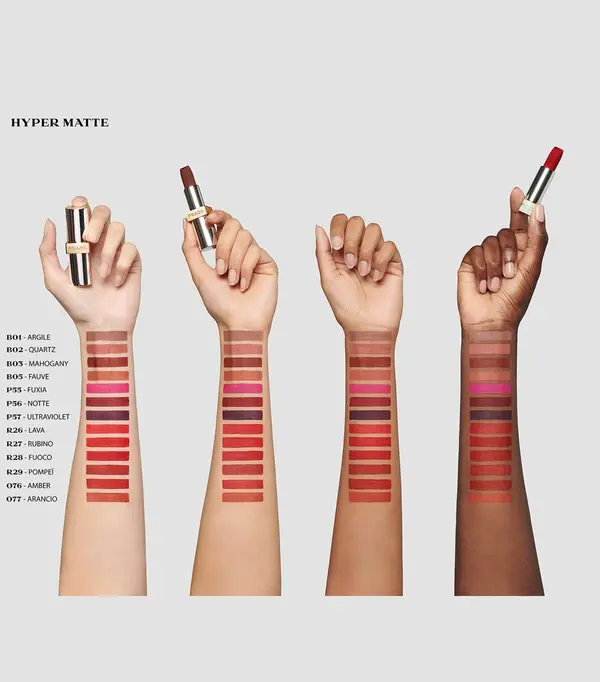 PRADA BEAUTY Prada Monochrome Hyper Matte Lipstick - Red