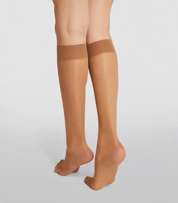 Wolford Satin Touch 20 Knee-high Stockings - Beige