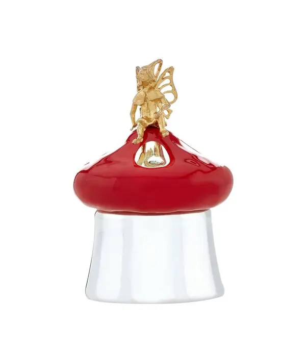 CARRS SILVER Sterling Toadstool Keepsake Box