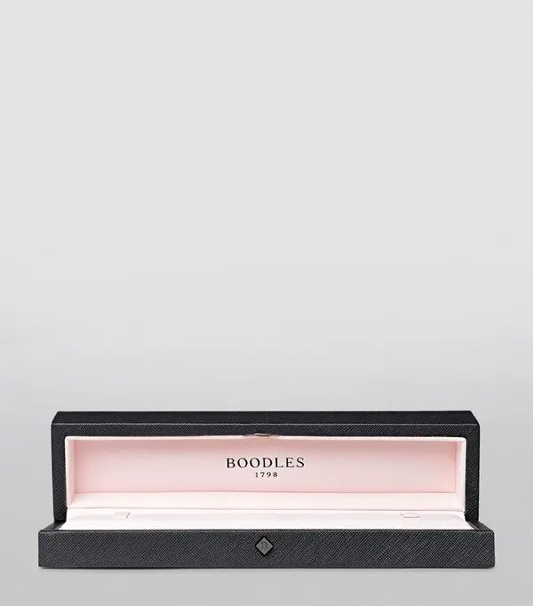 BOODLES Platinum And Diamond Waterfall Bangle