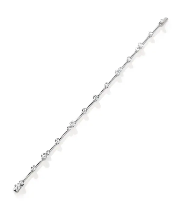 BOODLES Platinum And Diamond Bracelet - Silver