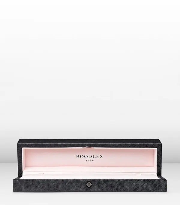 BOODLES Platinum, Rose Gold And Diamond Bangle