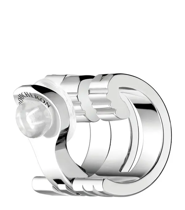 Boucheron White Gold And Diamond Quatre Single Ear Clip