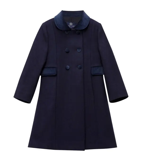Trotters Wool Double-breasted Coat