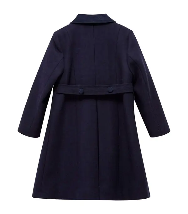 Trotters Wool Double-breasted Coat