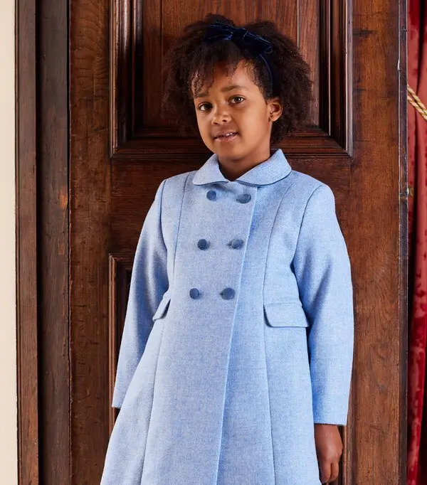 Trotters Wool Double-breasted Coat