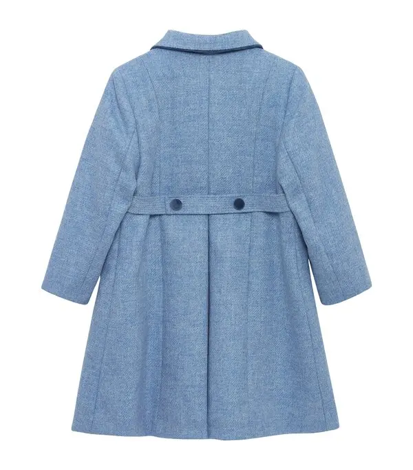 Trotters Wool Double-breasted Coat
