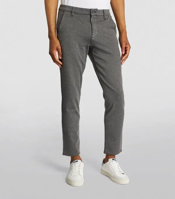 7 For All Mankind Double-knit Travel Chinos - Grey