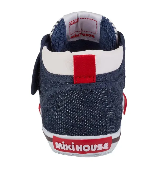 MIKI HOUSE Denim Low-top Sneakers