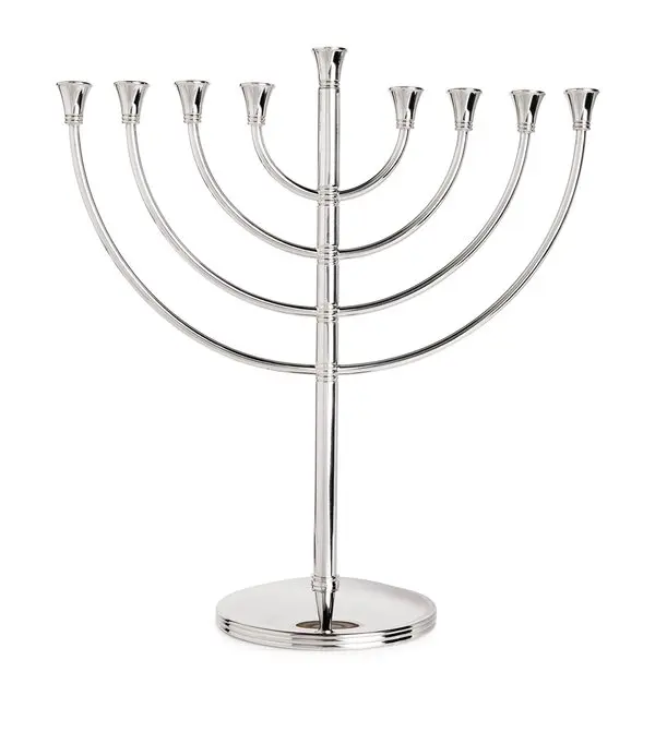 Christofle Plated Célébrations Menorah - Silver