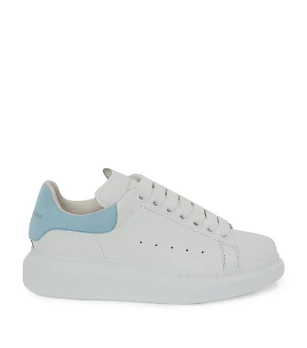 Alexander McQueen Oversized Leather Sneakers - Nude