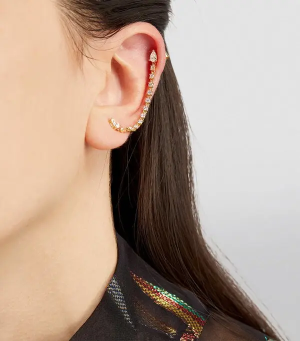 ANITA KO Double-pierced Loop Single Earring
