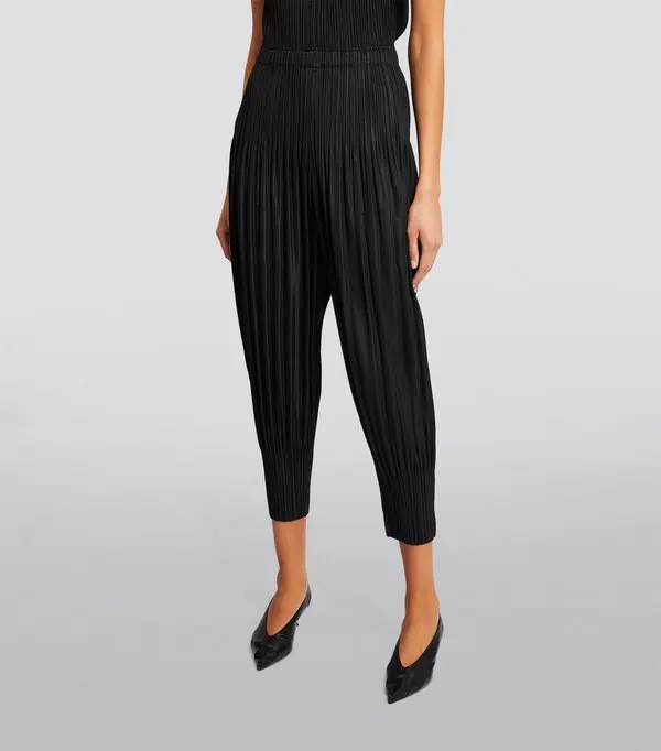Issey Miyake Fluffy Basics Tapered Trousers
