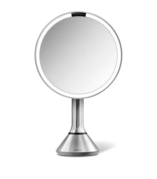 SIMPLEHUMAN Stainless Steel Sensor Touch Control Mirror - Silver