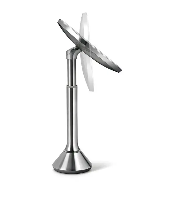 SIMPLEHUMAN Stainless Steel Sensor Touch Control Mirror - Silver
