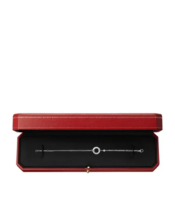 Cartier Gold And Diamond Love Chain Bracelet