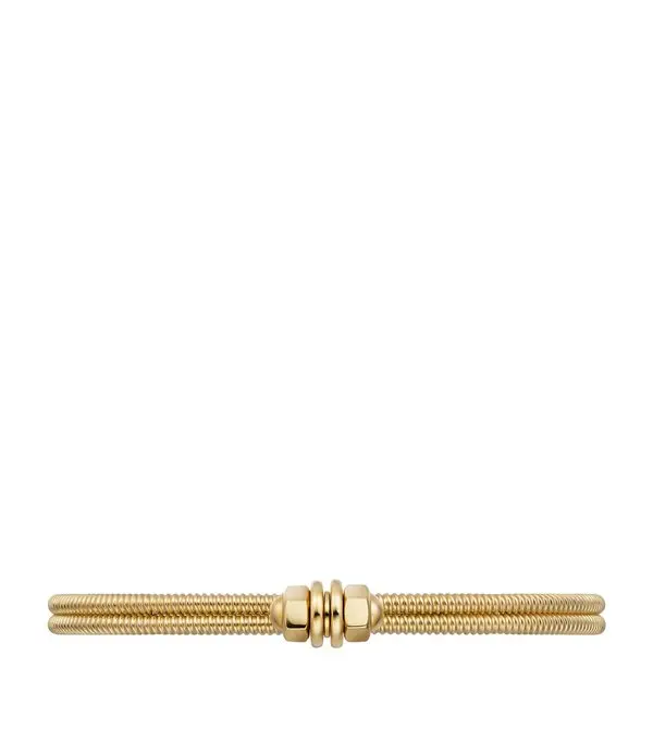 Cartier Crou De Bracelet In 18k Yellow - Silver