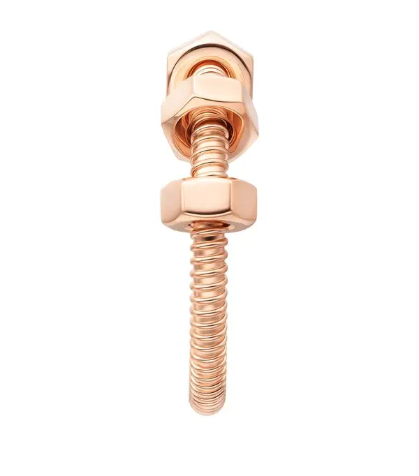 Cartier 18k Rose Gold Écrou De Double Ring