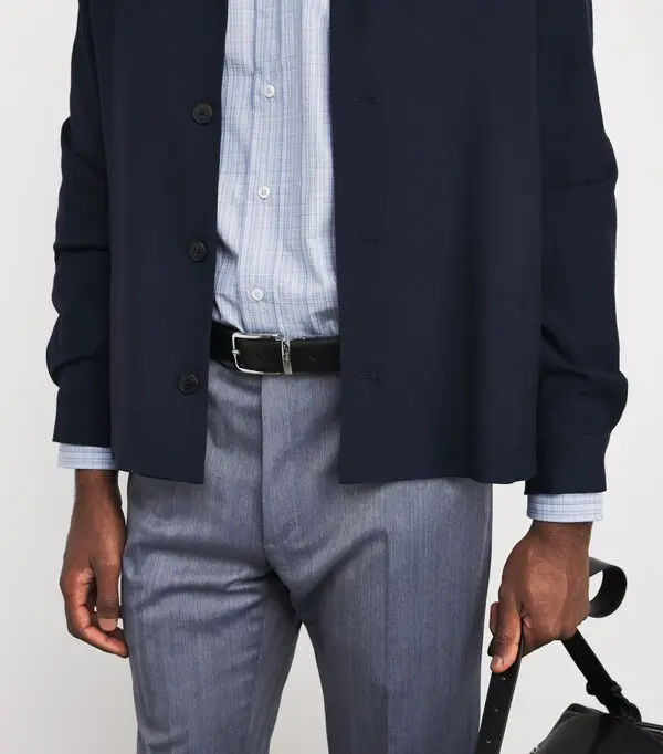 Brioni Cotton Check Shirt - Blue