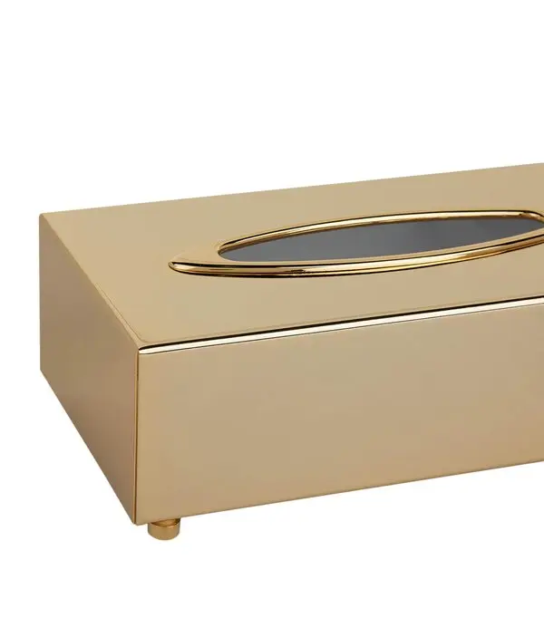 ZODIAC Box -plated Tissue Box - Gold