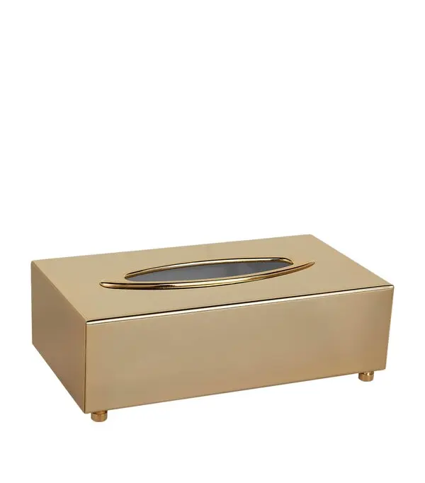 ZODIAC Box -plated Tissue Box - Gold