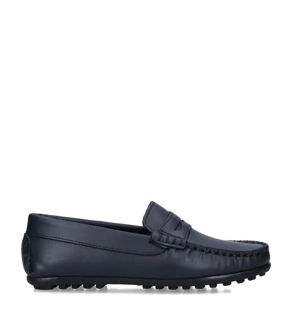 PAPOUELLI Leather Felix Loafers