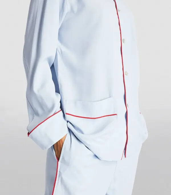 Olivia Von Halle Silk Laurent Pyjama Set