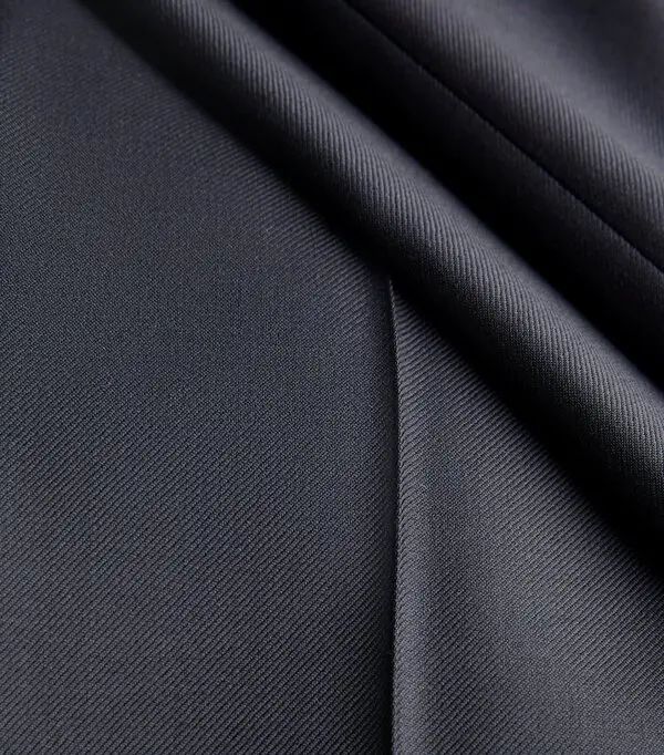Corneliani Virgin Wool Slim Tailored Trousers - Navy