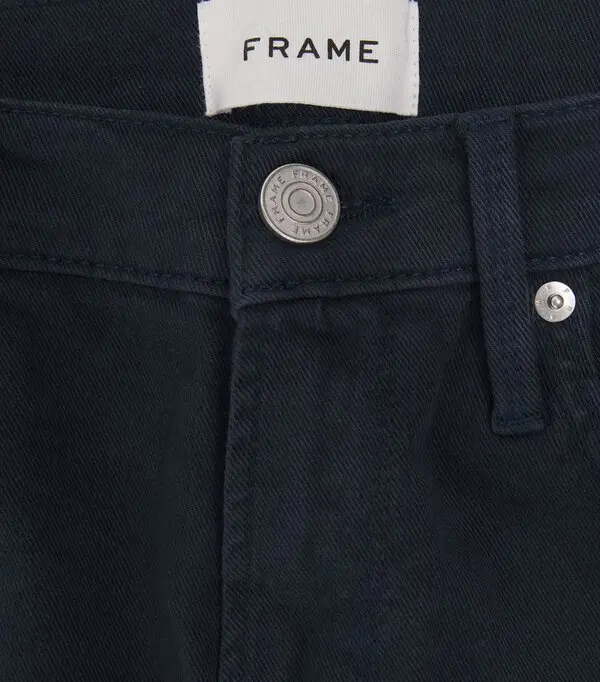 FRAME Mid-rise Slim Jeans - Navy