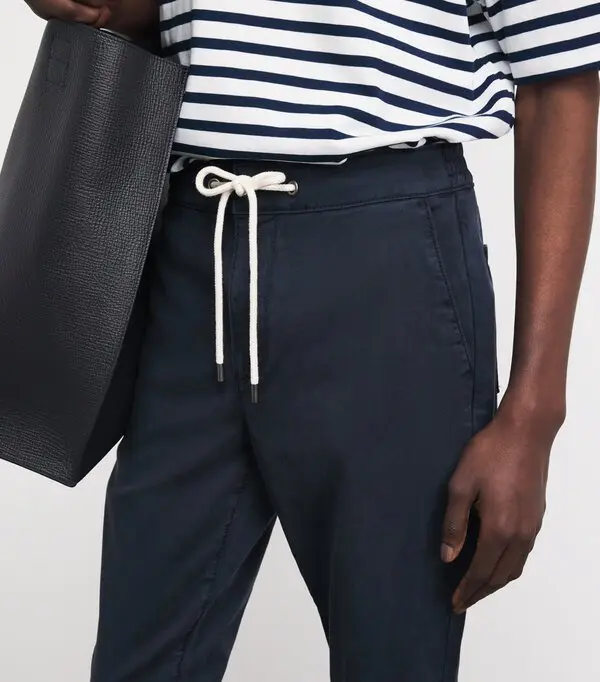 Paige Drawstring Fraser Chinos - Navy