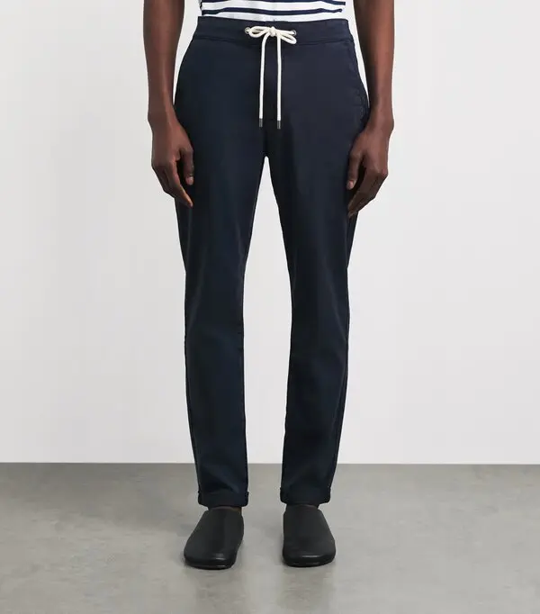 Paige Drawstring Fraser Chinos - Navy
