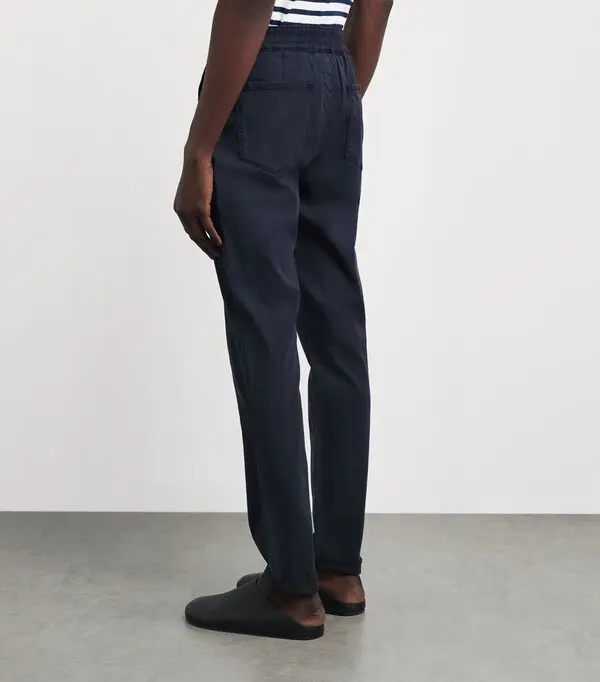 Paige Drawstring Fraser Chinos - Navy
