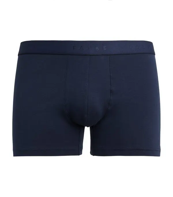 Falke Egyptian Cotton Boxer Briefs - Navy