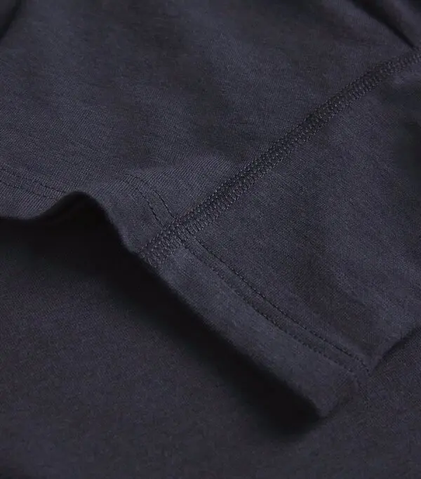 Falke Cotton-blend Daily Climate Control T-shirt - Navy
