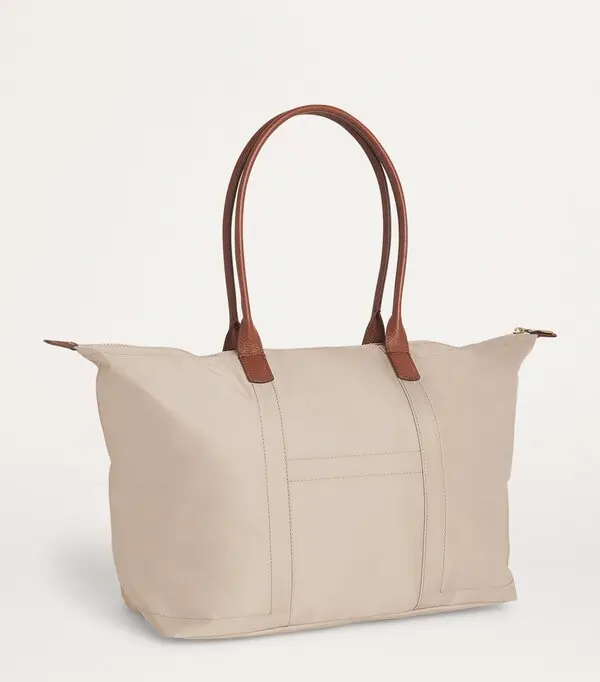 Harrods Medium Nylon Tote Bag - Neutral
