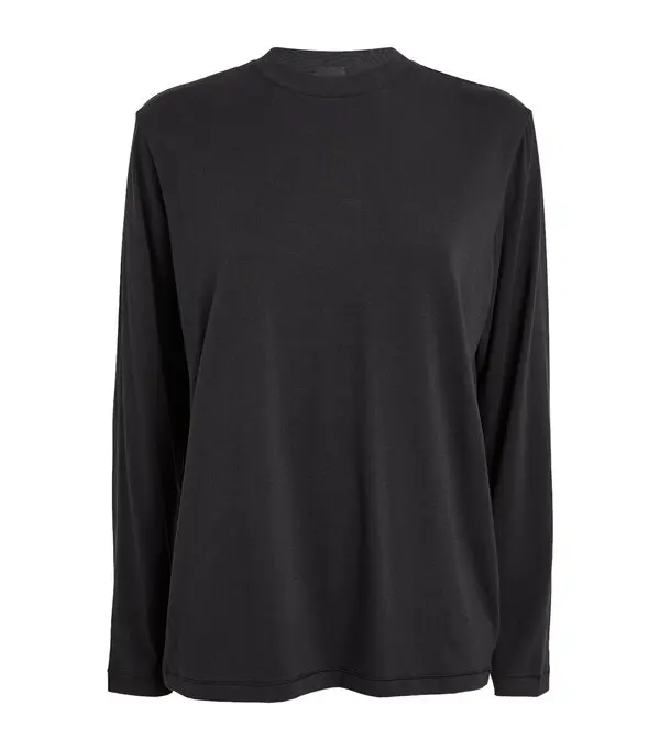 SKIMS Long-sleeve T-shirt - Black