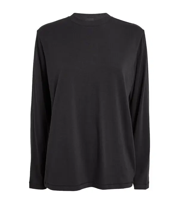 SKIMS Long-sleeve T-shirt - Black