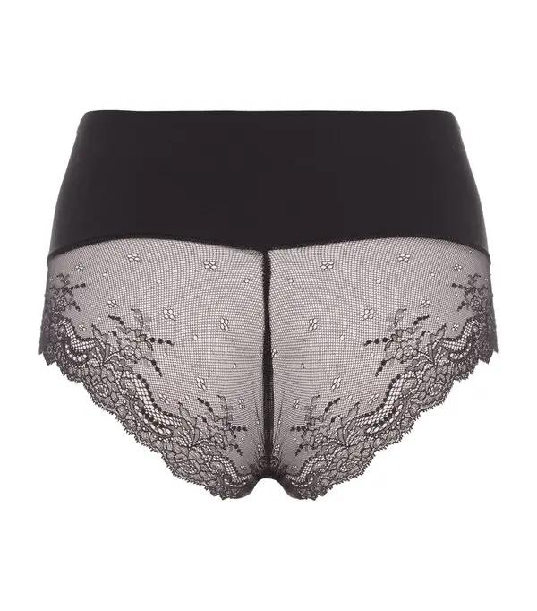 Spanx Lace Supersmooth Undie-tectable Hi Hipster Briefs