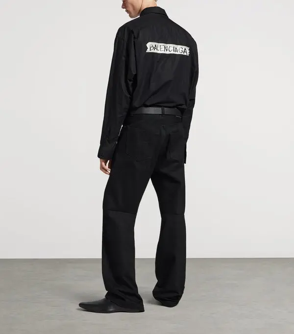 Balenciaga Baggy Jeans - Black