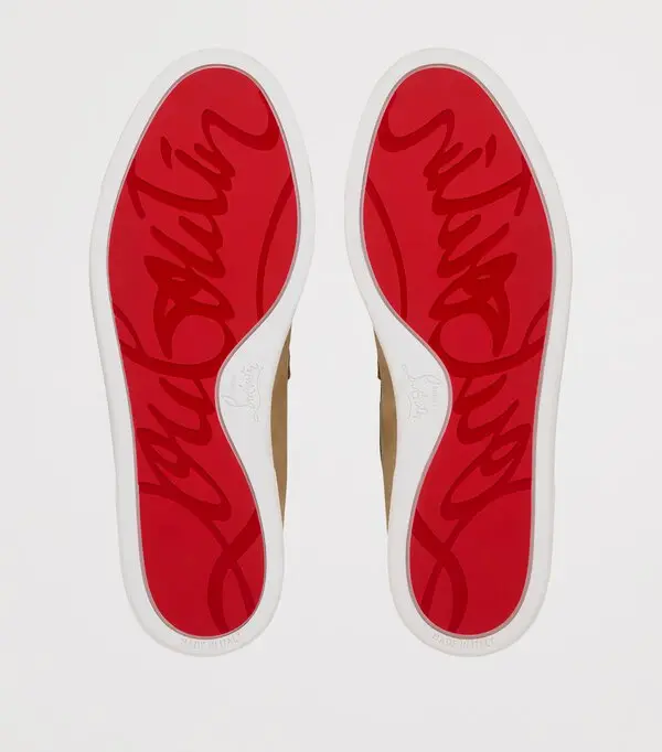 CHRISTIAN LOUBOUTIN Chambeliboat Suede Boat Shoes