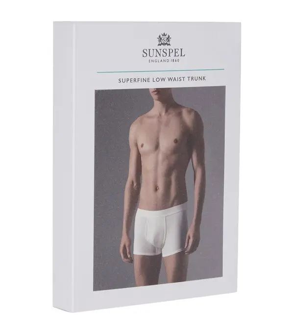 Sunspel Low-rise Trunks - Black