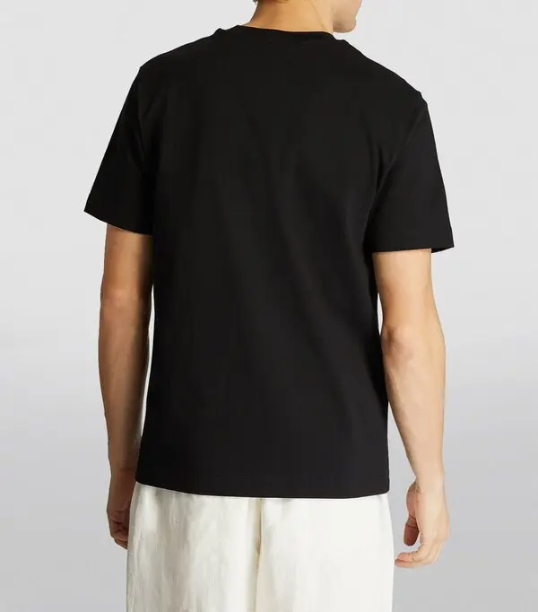 Jacquemus Grosgrain Logo T-shirt - Black