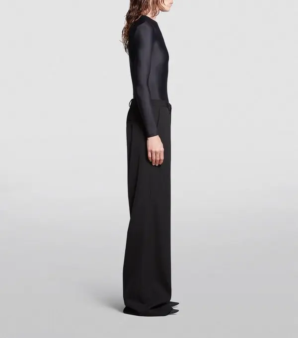 Balenciaga Wool Tailored Trousers