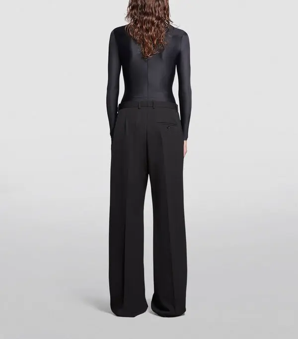Balenciaga Wool Tailored Trousers
