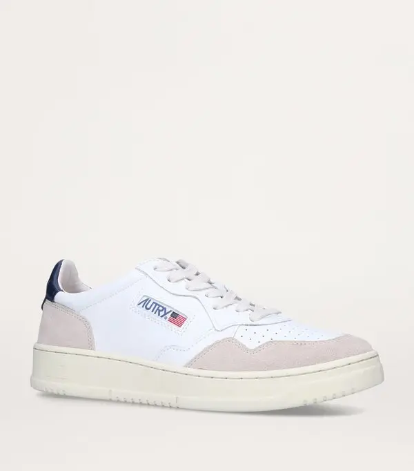 AUTRY Leather Medalist Sneakers - White