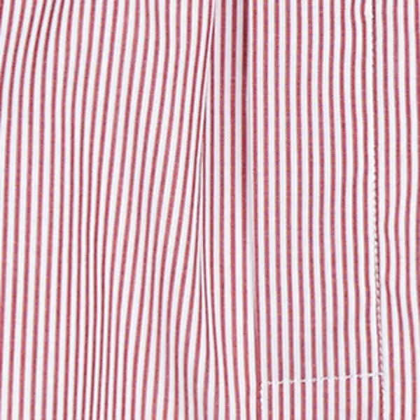 Sunspel Mini Check Boxers - Red