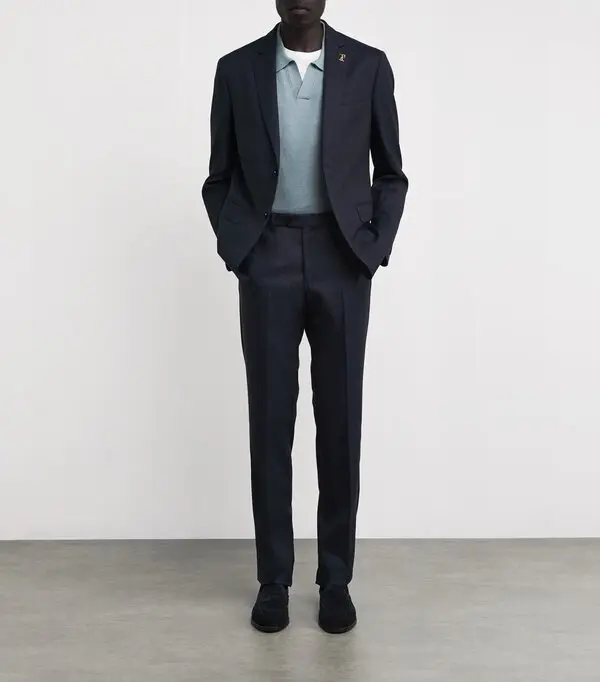 Pal Zileri Wool 2-piece Suit - Navy