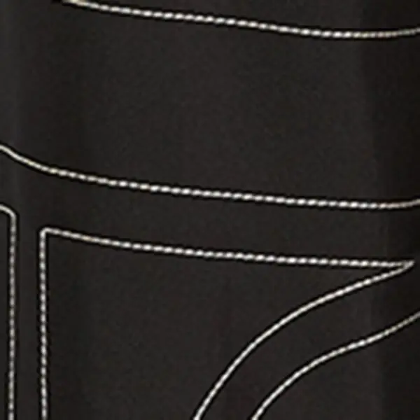 TOTEME Silk Monogram Trousers - Black